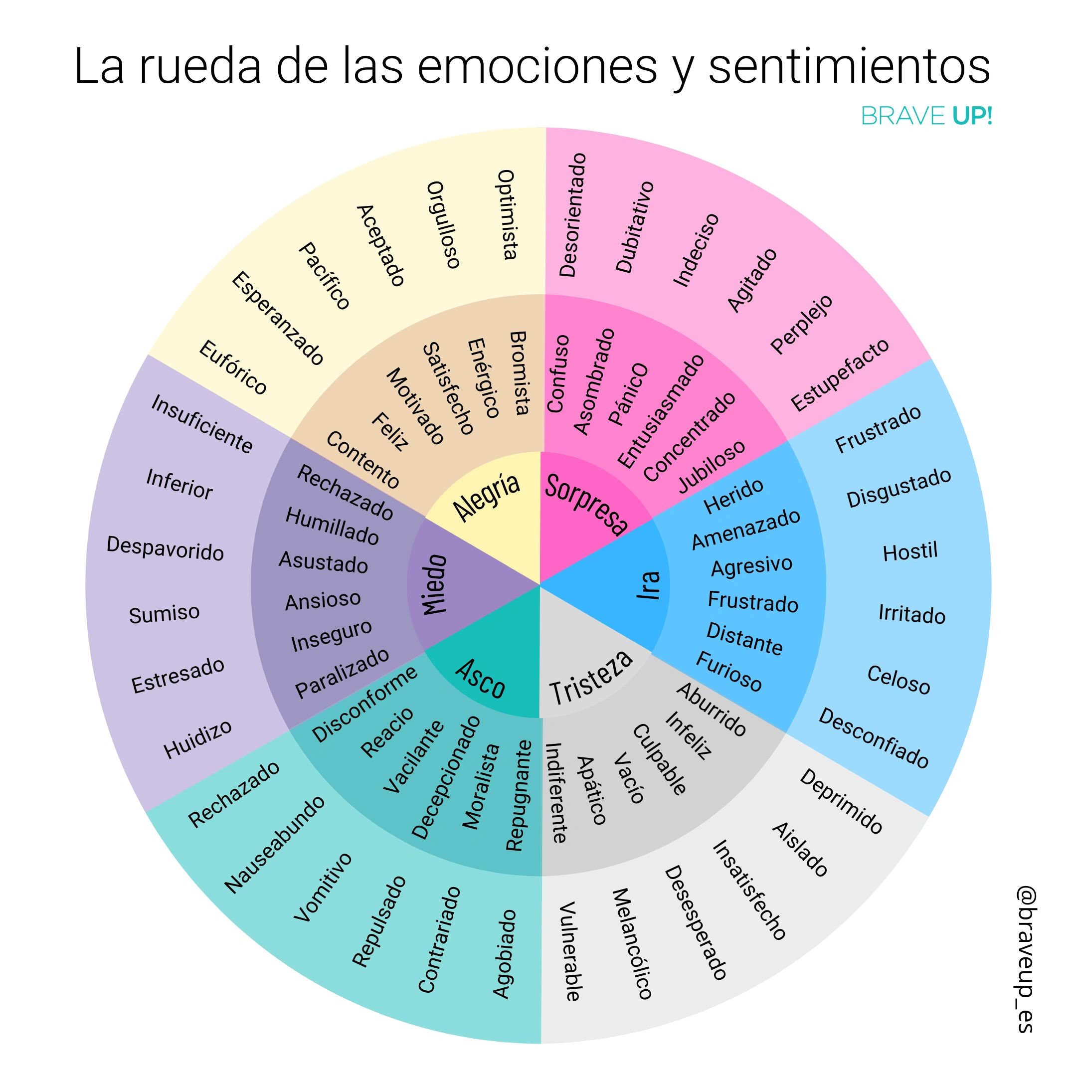 La rueda de las emociones